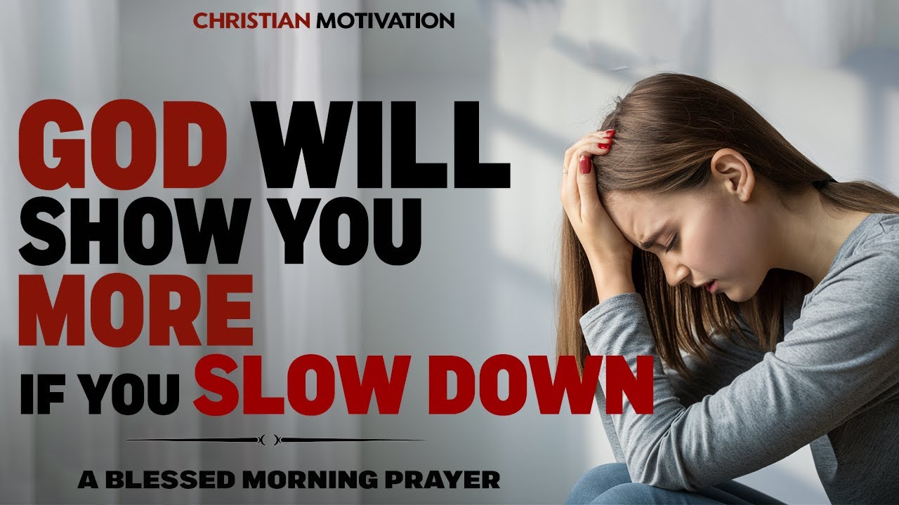 STOP WORRYING AND TRUST God Will Show You More if You Slow Down ...