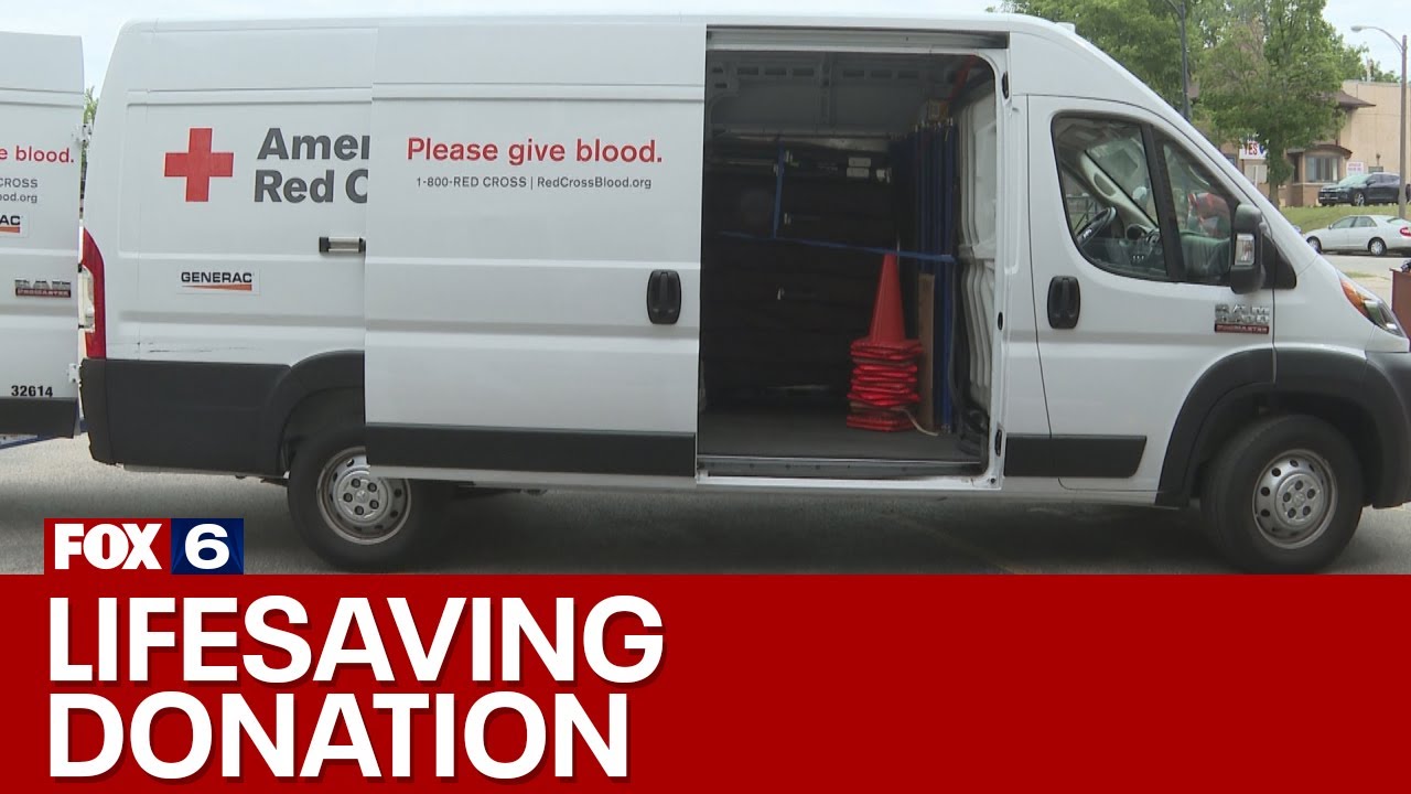 New Red Cross blood van; Summerfest fans, Generac donate $55K | FOX6 ...