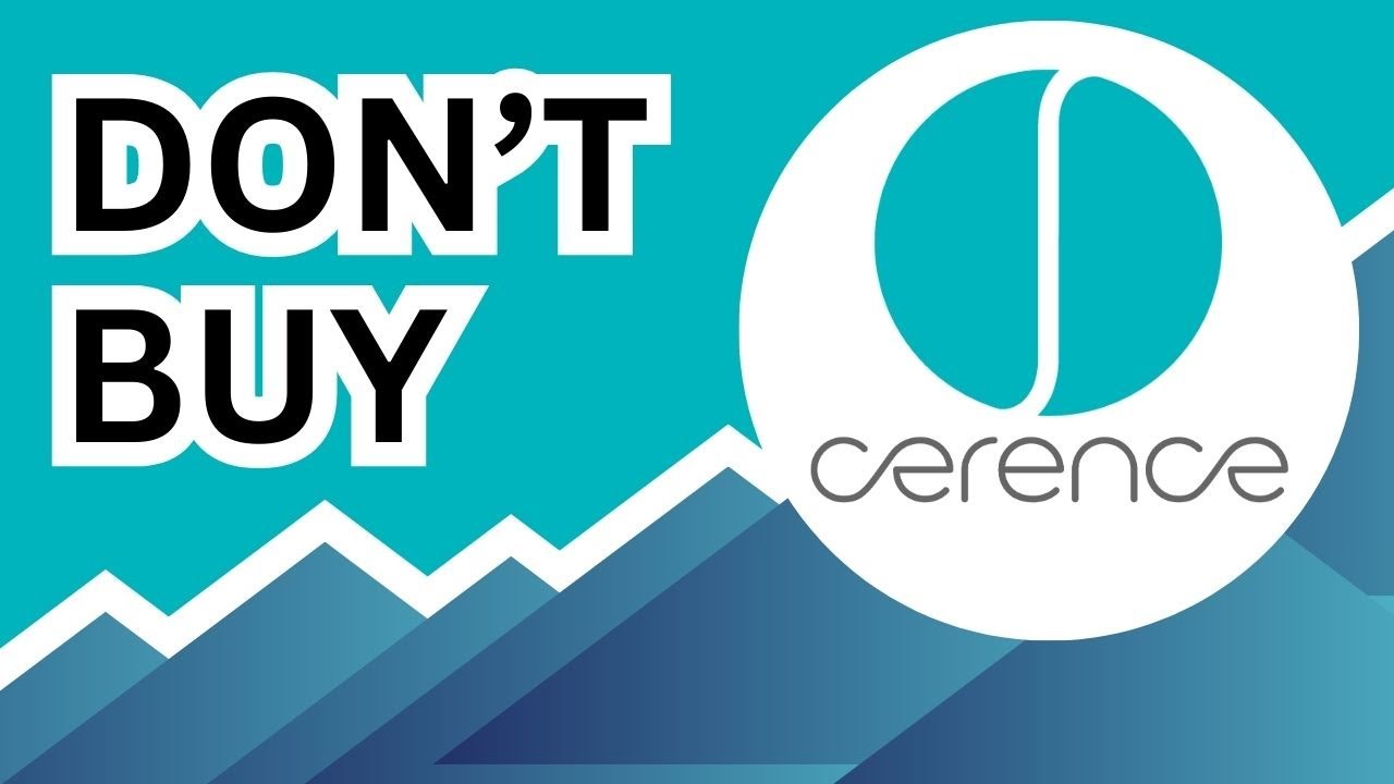 DON'T BUY Cerence Stock (Until You Watch This Analysis) #CRNC - YouTube