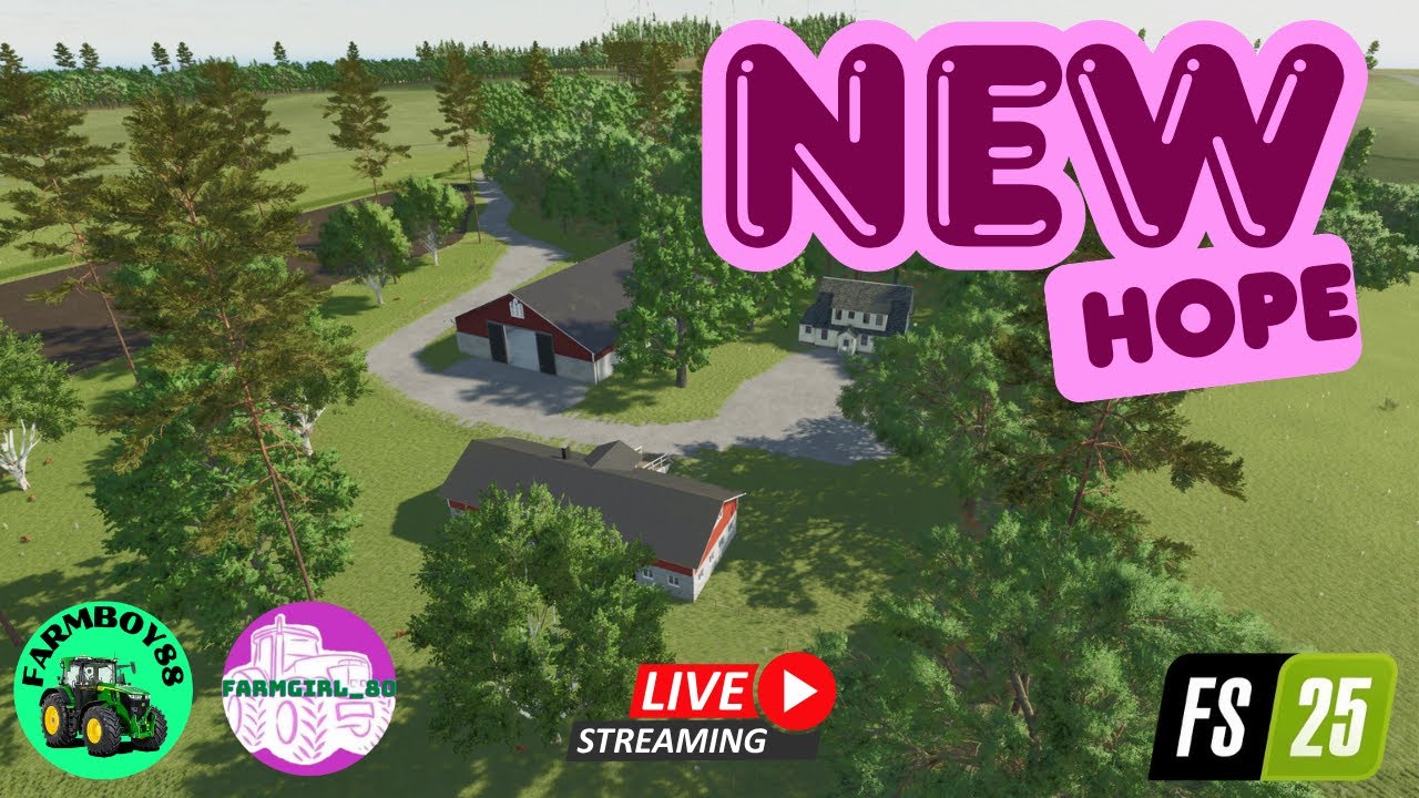 ÄNTLIGEN 3000 PRENUMERANTER - NEW HOPE -AVS 15- Farming simulator 25 ...