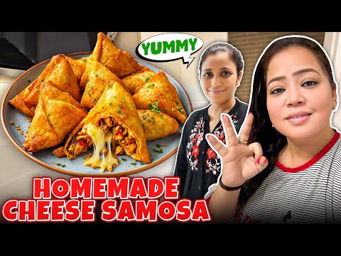 Pehli Baar Khaya Aisa Samosa 😋| Bharti Singh | Harssh Limbachiyaa | Golla | Yash