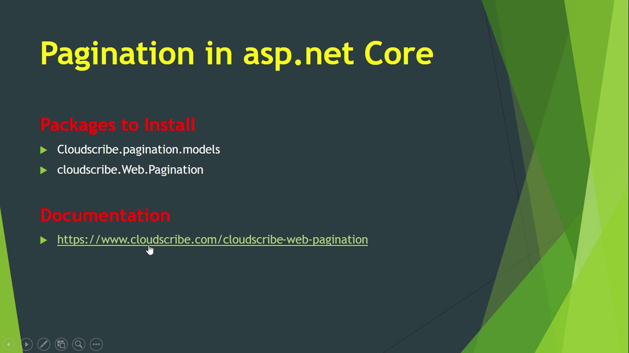 4 Pagination In Core Youtube Core Mvc Crud Pagination Arabic Mvc Mca