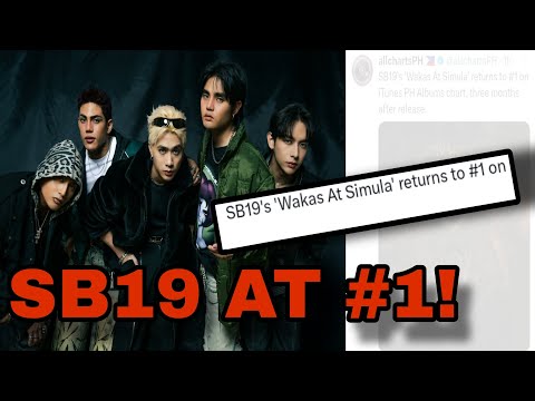BREAKING: SB19 RETURNS AT #1! | Esbi Updates