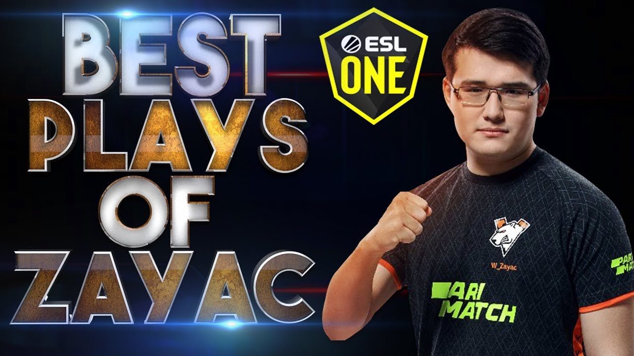 VP.Zayac, Support MVP of ESL Los Angeles - Best Plays Dota 2 - YouTube