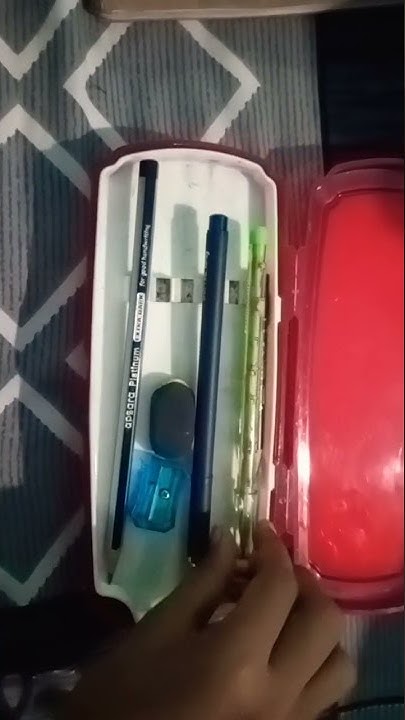 # my pencil box tour 😙👍 - YouTube