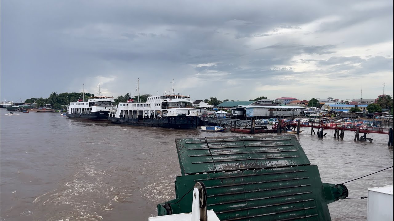 BIG BOAT RIDE PARIKA TO SUPERNAAM - YouTube