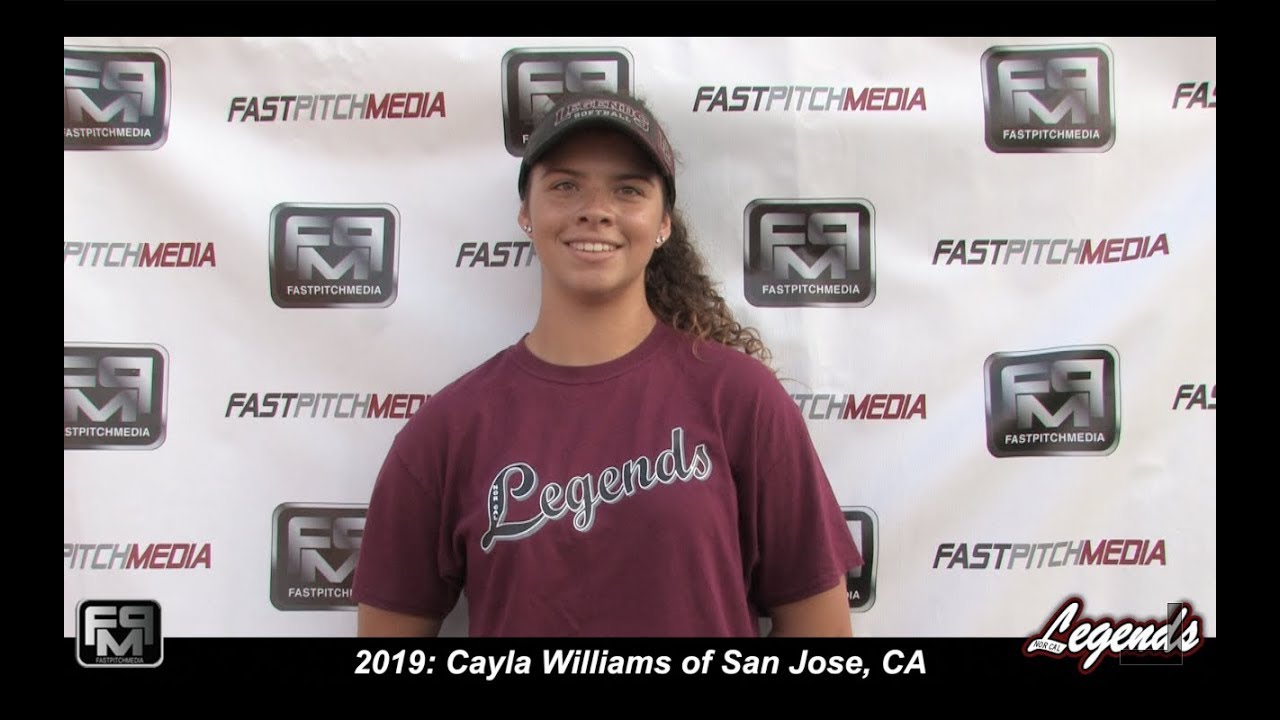 2019 Cayla Williams Pitcher Softball Skills Video - Norcal Legends ...