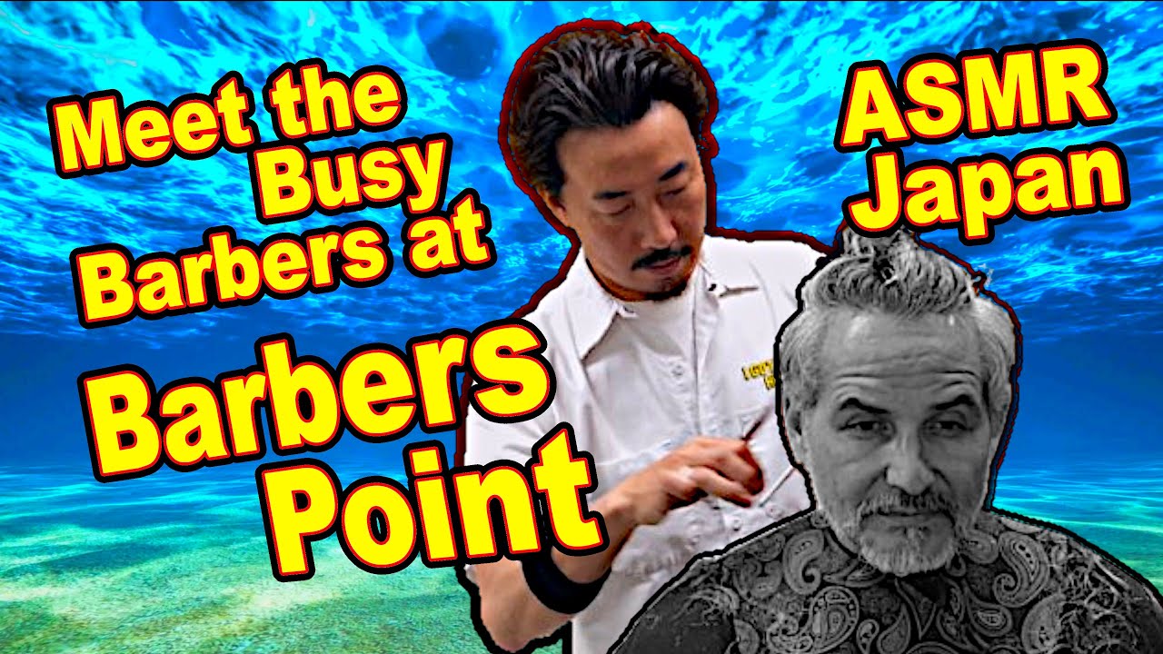 Classic Japanese Barber with 🇯🇵 ️💈Barbers Point (Full Video, Full ...