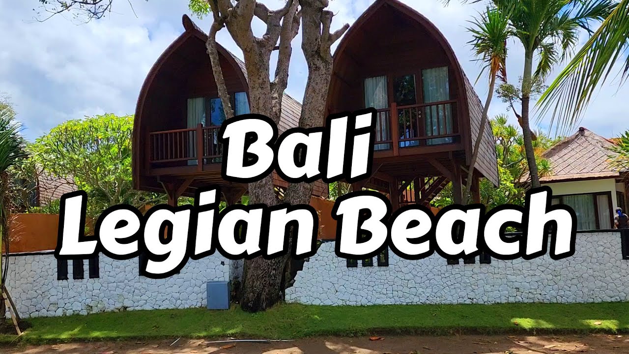 Bali, Legian Beach Exploring - YouTube