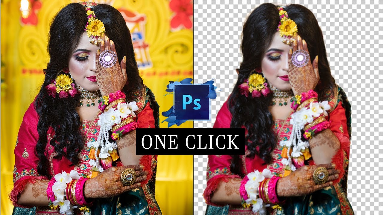 One Click Background Removal Photoshop cc2023| @RajeevMehtaIN - YouTube