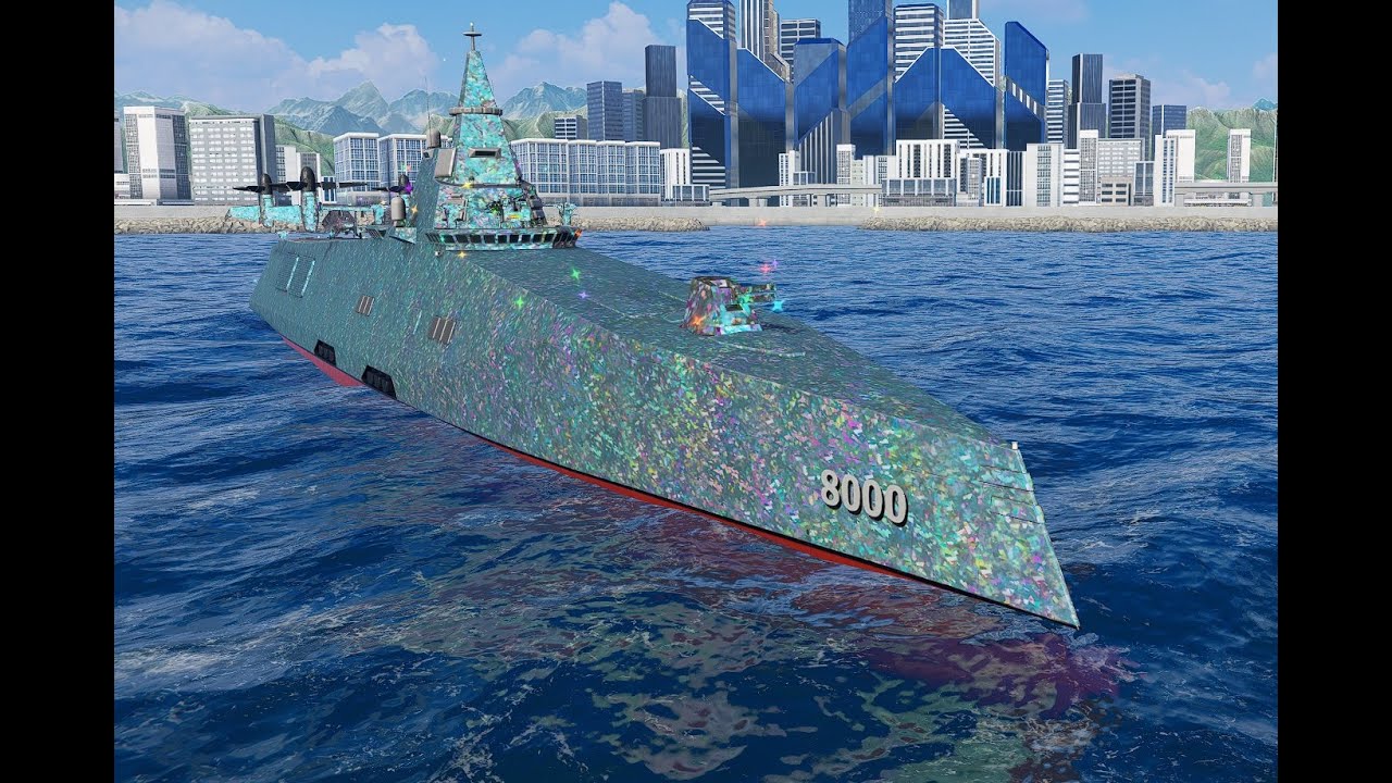 SPS smart 8000 is still an amazing ship to use. Modern Warships - YouTube