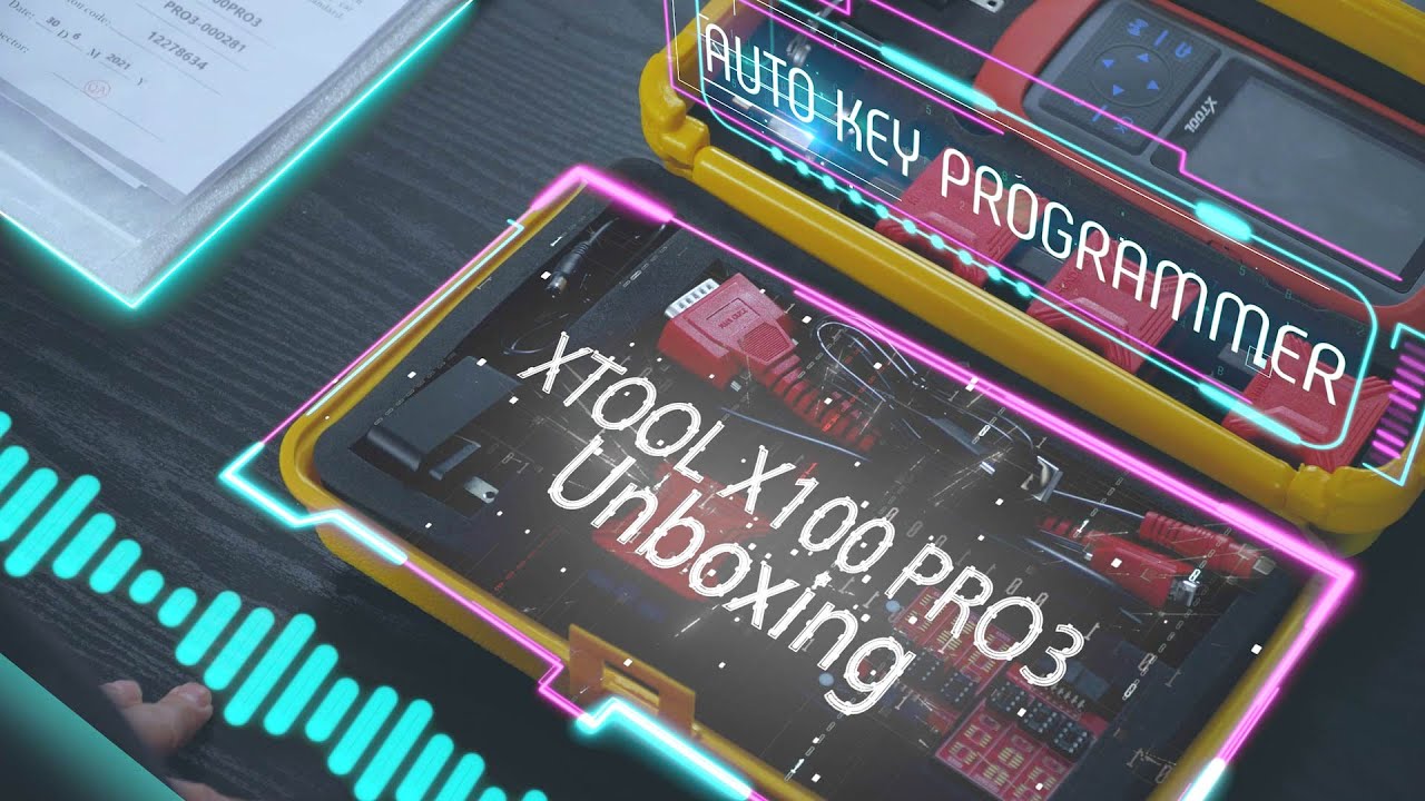 Xtool X100 Pro3 Key Programmer Full Package Display(Unboxing) - YouTube