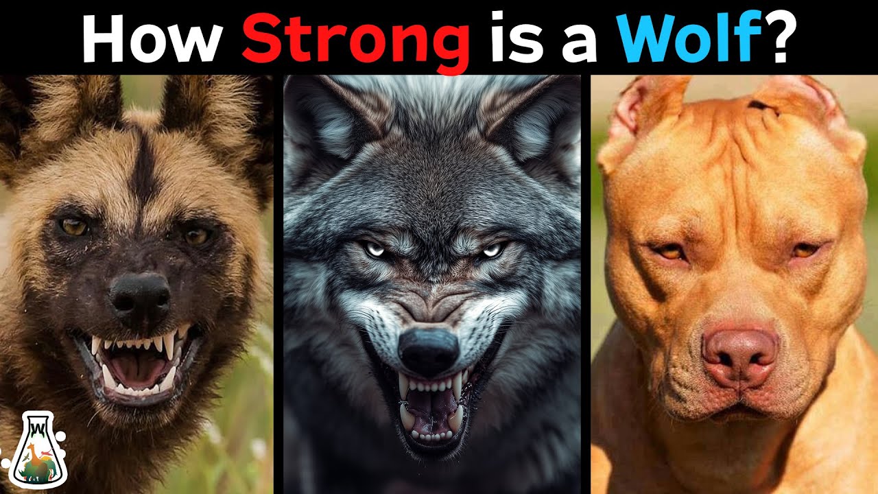 How Strong is a Wolf Compared to Other Canids? - YouTube