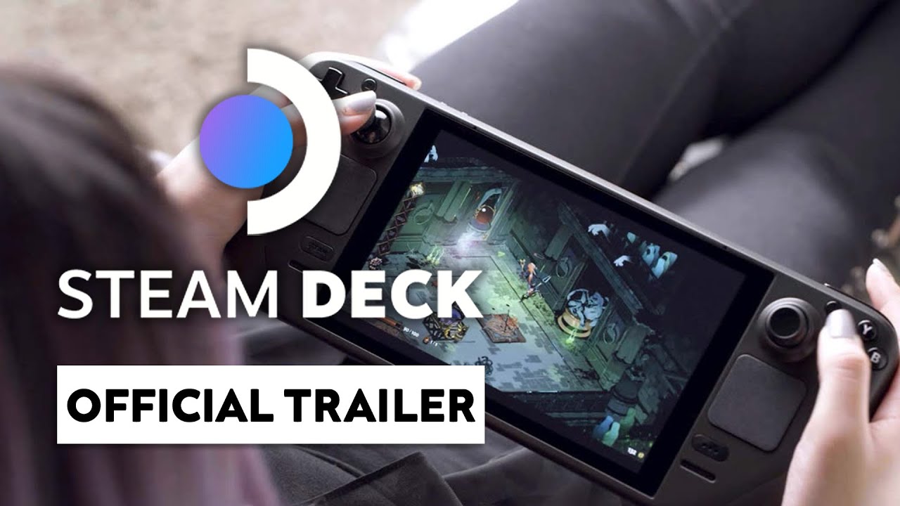STEAM DECK : des JEUX et du GAMEPLAY ⚡ Trailer - YouTube