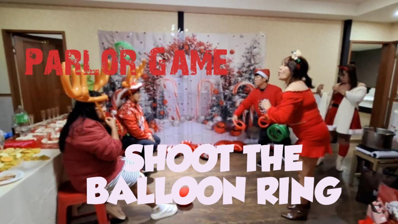 Parlor Games SHOOT THE BALLOON RING - YouTube