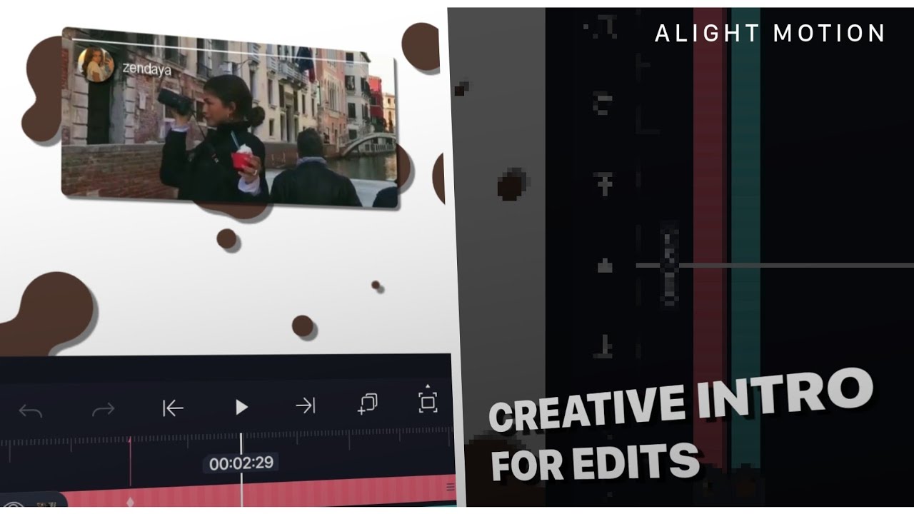 creative intro tutorial for edits | alight motion - YouTube
