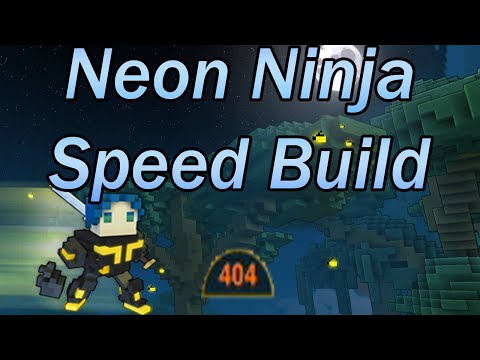 Trove Neon Ninja Speed Build Guide | Farming With Neon Ninja - YouTube