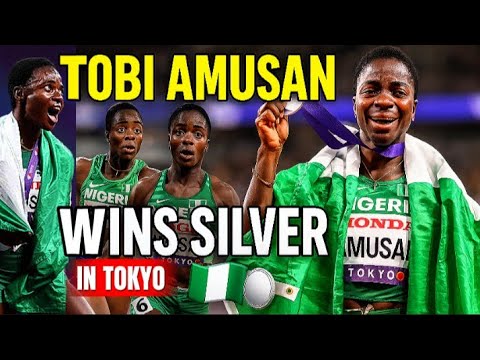 🇳🇬🥈TOBI AMUSAN WINS SILVER!!! Nigeria’s ONLY Medal at Tokyo 2025 World ...