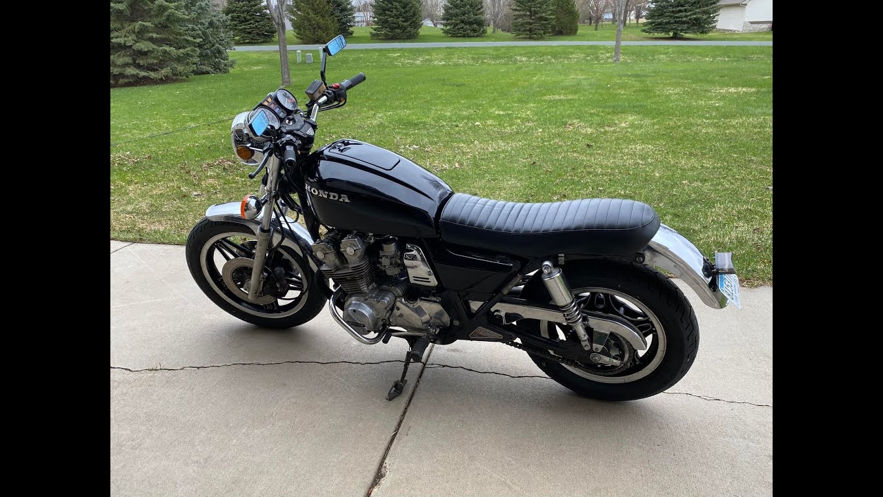 81 CB750 Restomod Test Ride - YouTube