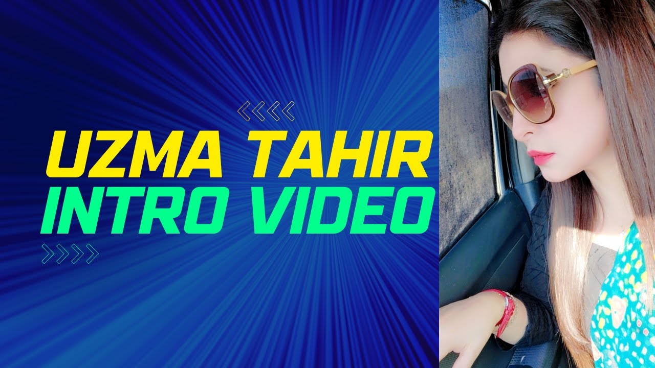 Uzma Tahir Vlog first video. #UzmaTahir #vlog - YouTube
