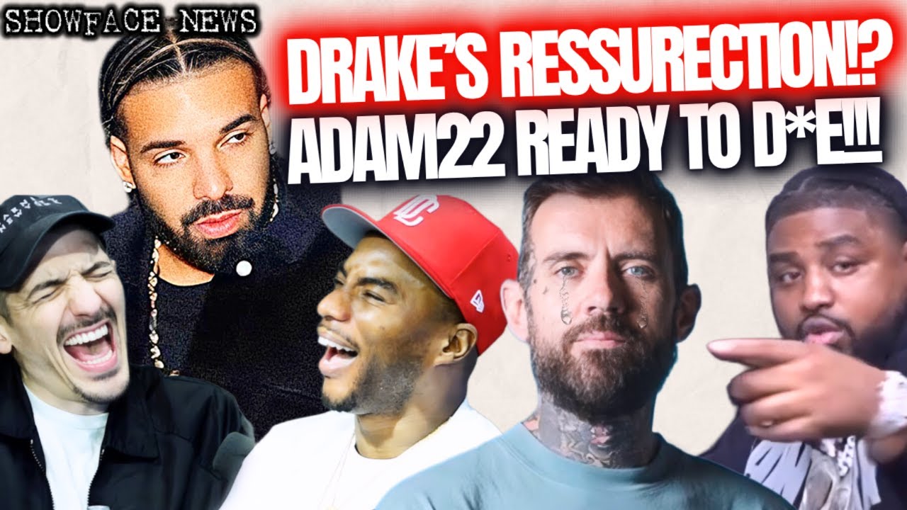 DRAKE GETS VACUUMED BY CHARLAMAGNE & ANDREW SCHULZ!|ADAM22 GETTING ...