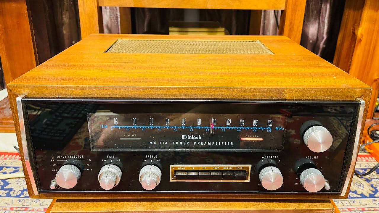 Pre McIntosh MX 114 quá hiếm_Đẳng cấp một thương hiệu_Giá tốt Ae chơi ...