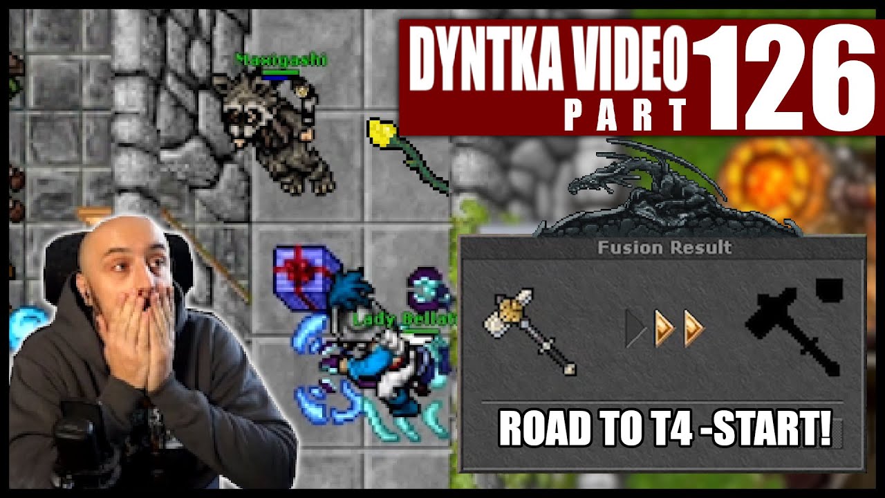 Prezent o wartości 1KKK ?! | Tibia - Dyntka Video odc. 126 - YouTube