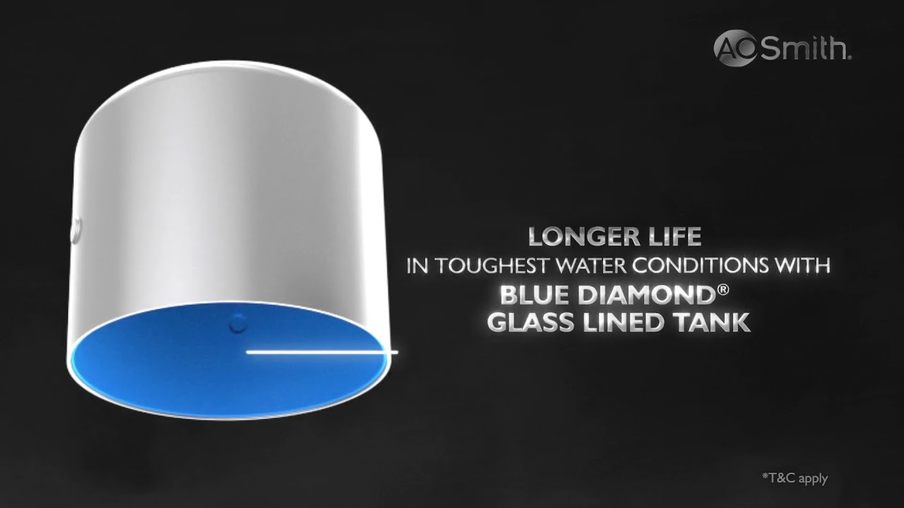 Fast-ON | Blue Diamond Glass lined tank - YouTube
