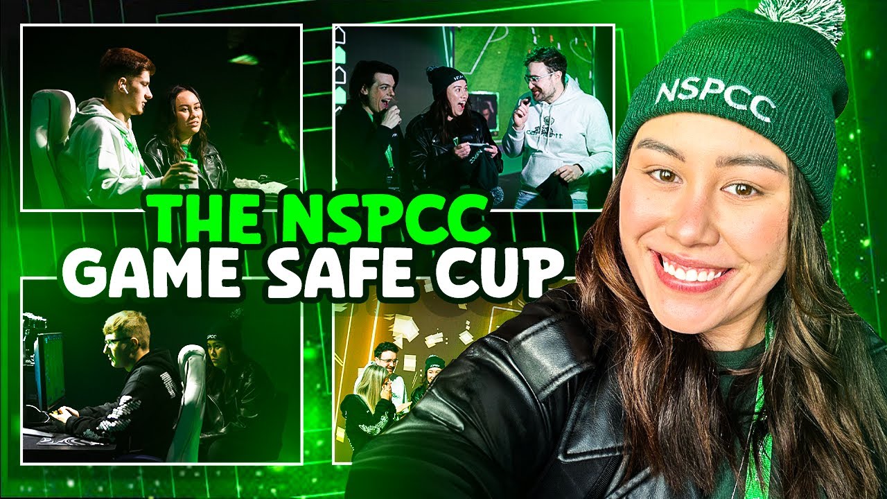I Coached TWO FC24 Players At The NSPCC Game Safe Cup - YouTube