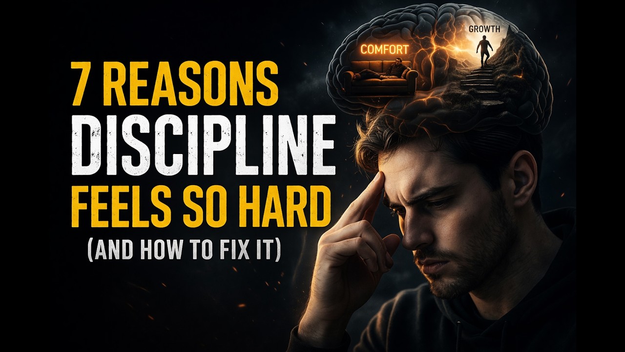 7 Reasons Discipline Feels So Hard (And How to Fix It) - YouTube
