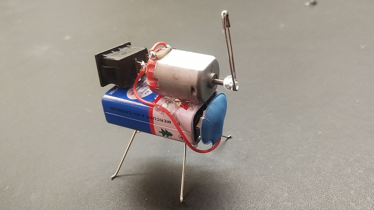 How to make a Mini Spider Robot at home - DIY Robot | DM - YouTube