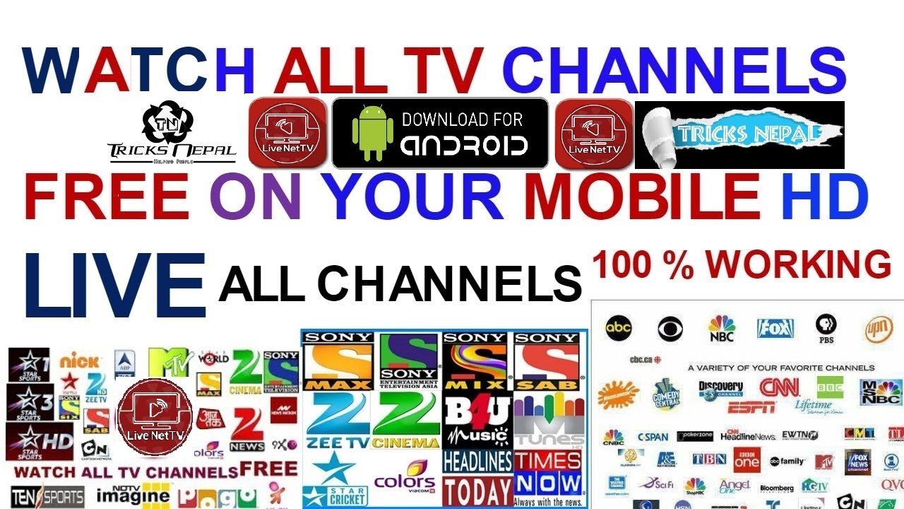 HOW TO WATCH FREE HD TV CHANNEL IN MOBILE - YouTube