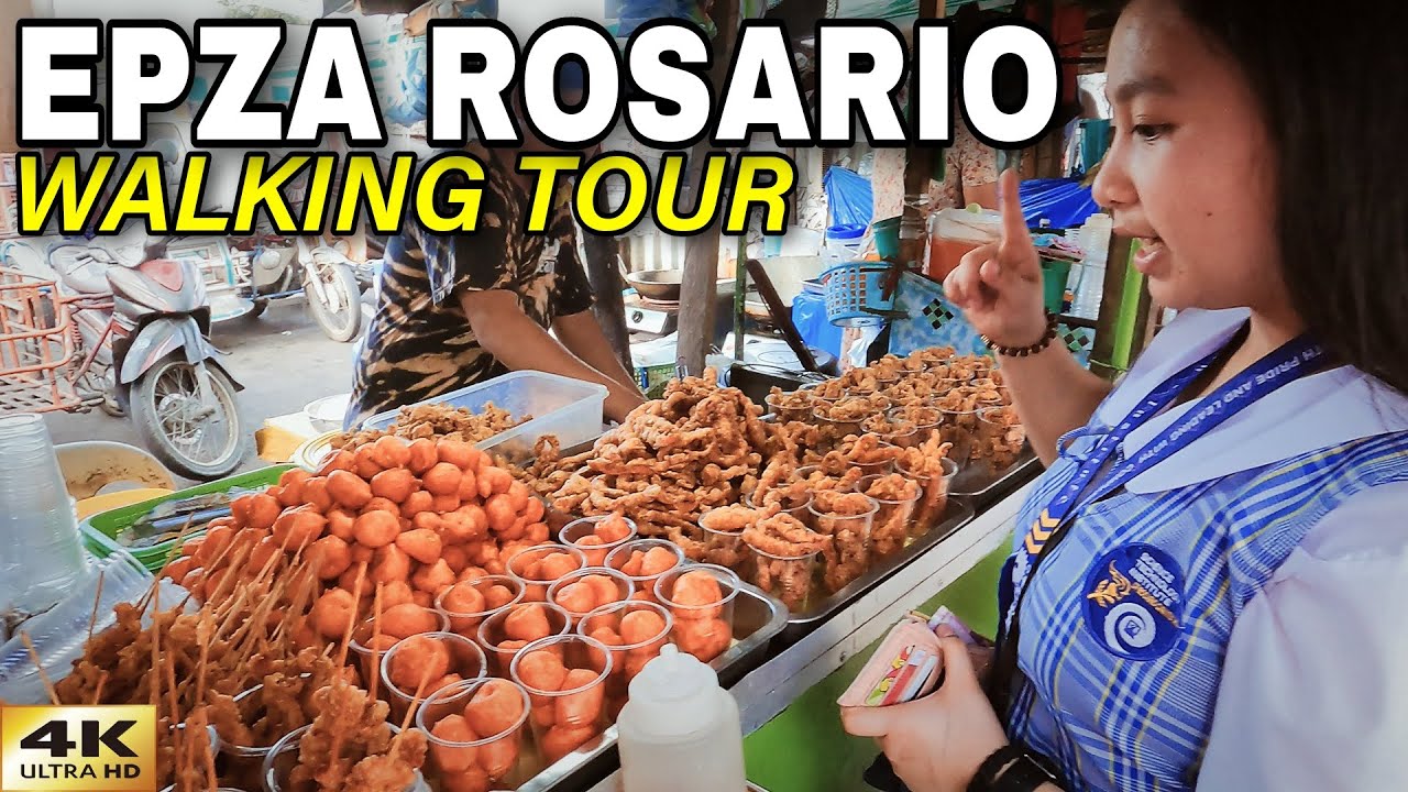 Street Walking in EPZA Rosario Cavite Philippines [4K] - YouTube