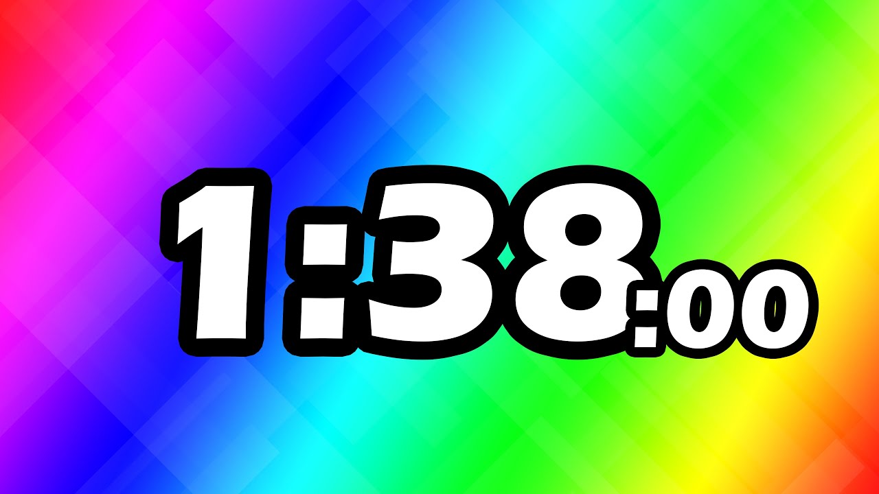 1 Minute and 38 Second TIMER Countdown - YouTube