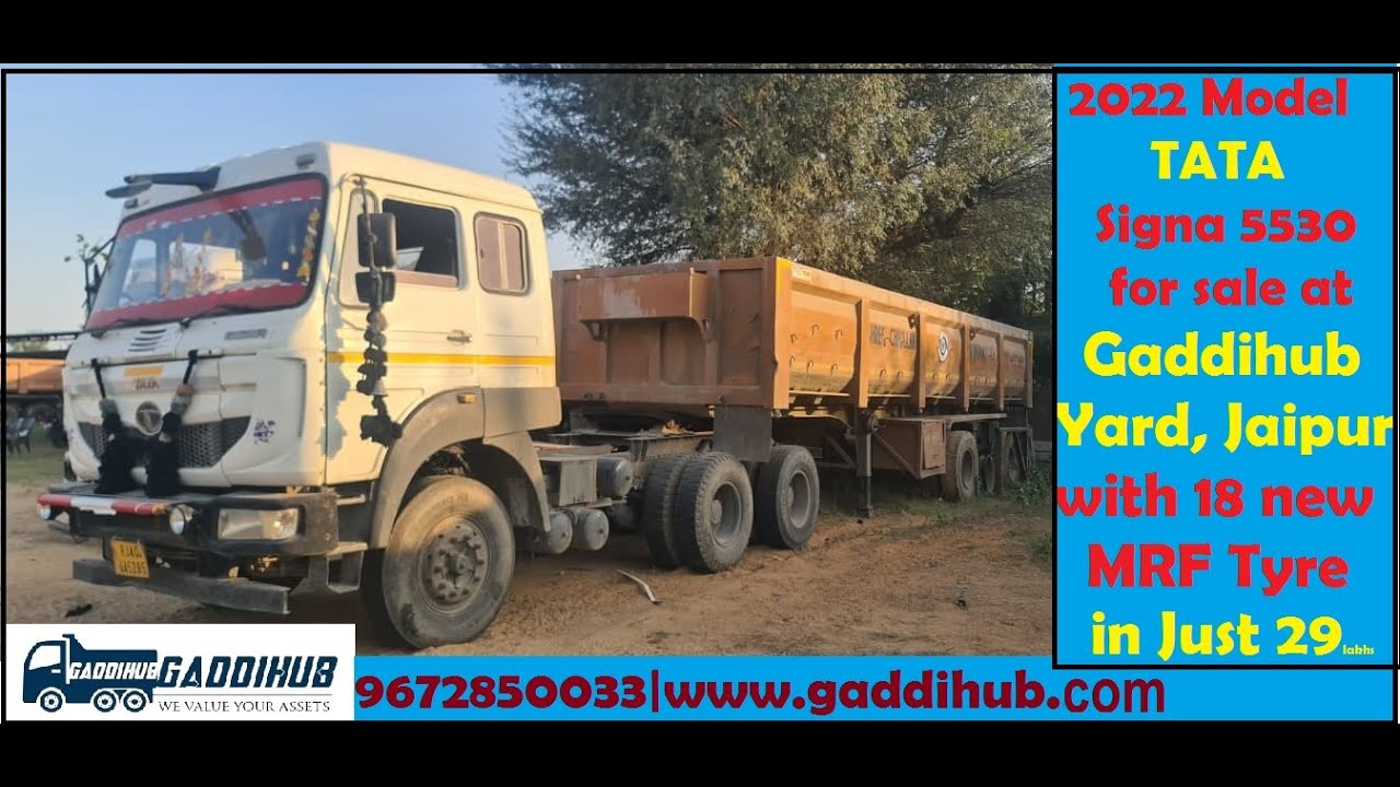 2022 model Tata Signa 5530 for sale at gaddihub Yard jaipur #tata # ...