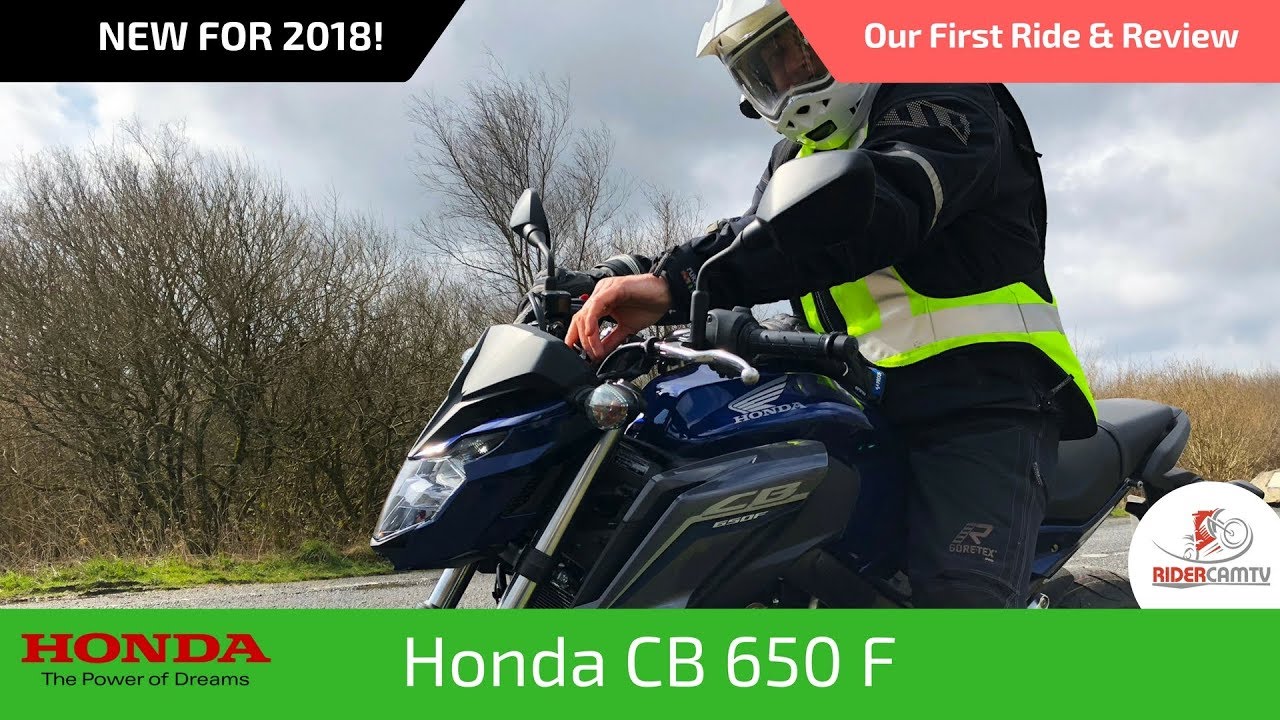 2018 Honda CB650F | Our First Ride and Review - YouTube