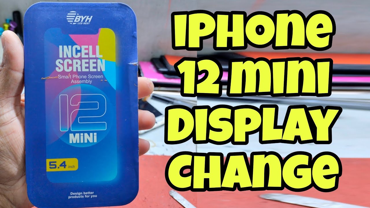 iPhone 12 mini Display Replacement || How to change iPhone 12 mini ...