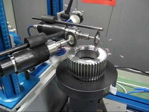 SPV Spintec - DB 682006 deburringmachine - YouTube