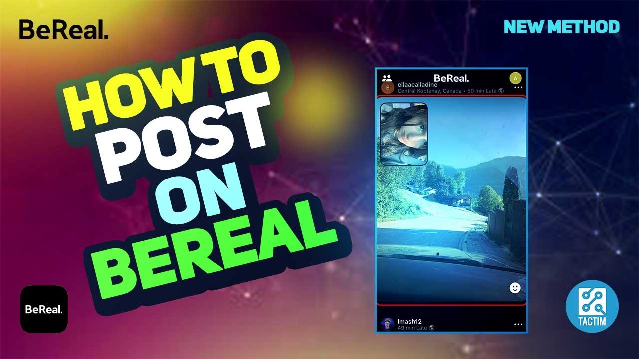 How to Post on Bereal: A Step-by-Step Guide for Beginners 2025 - YouTube