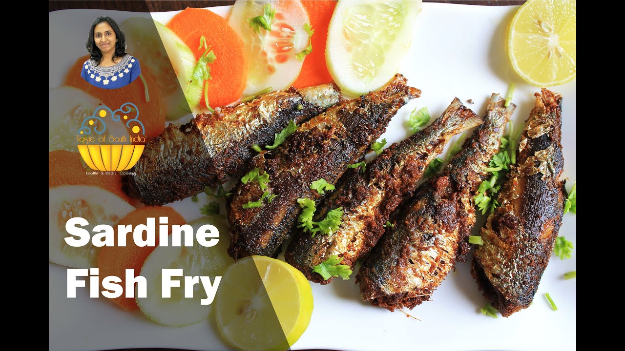Sardines fish fry | Mathi Meen Varuval | மத்தி மீன் வறுவல் | by Taste ...