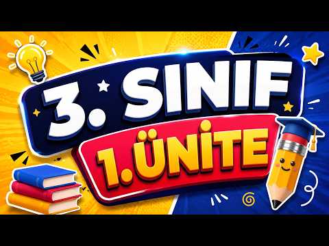 3. Sınıf İngilizce 1. Ünite | Konu Anlatımı | Yeni Müfredat