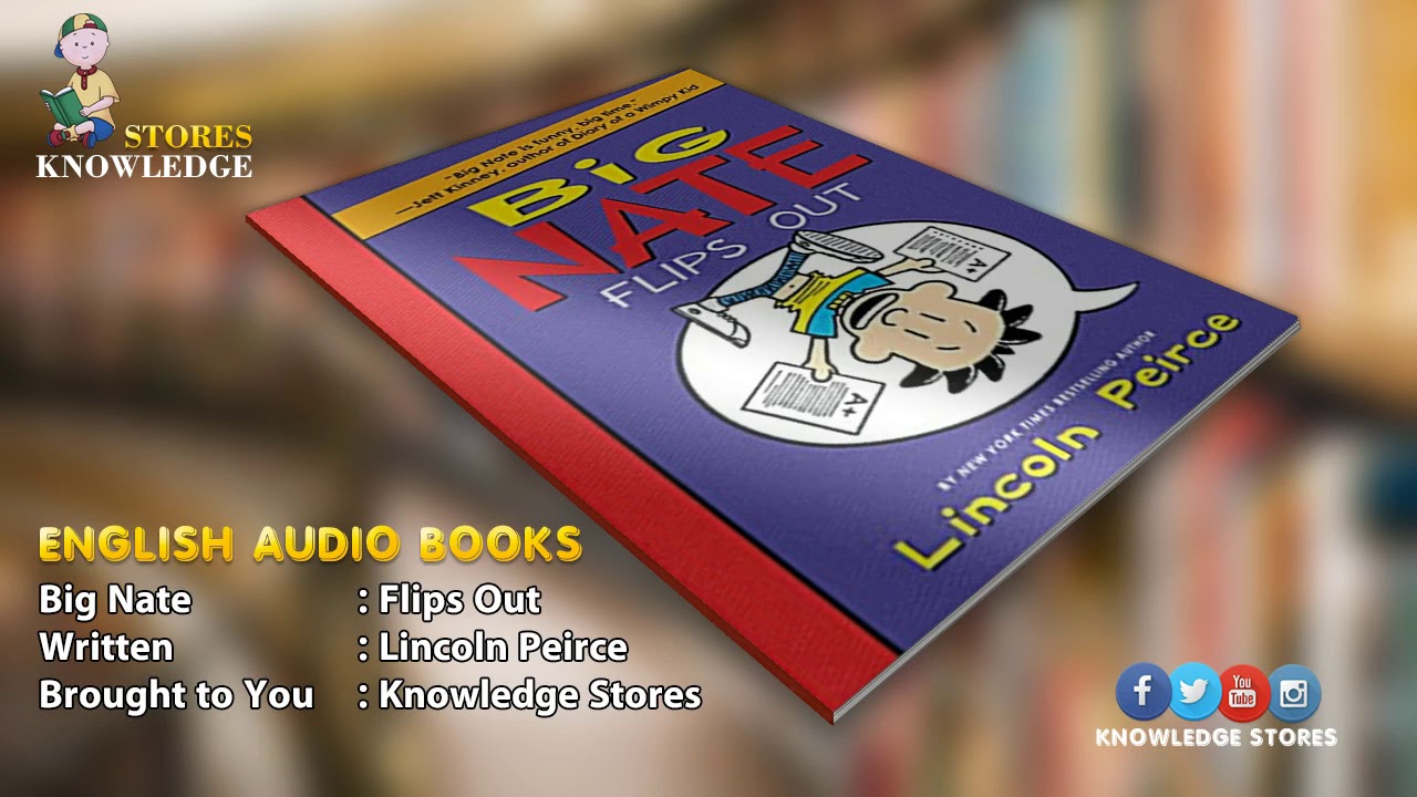 Big Nate Book .05 - Flips Out (English Audio Books) - YouTube
