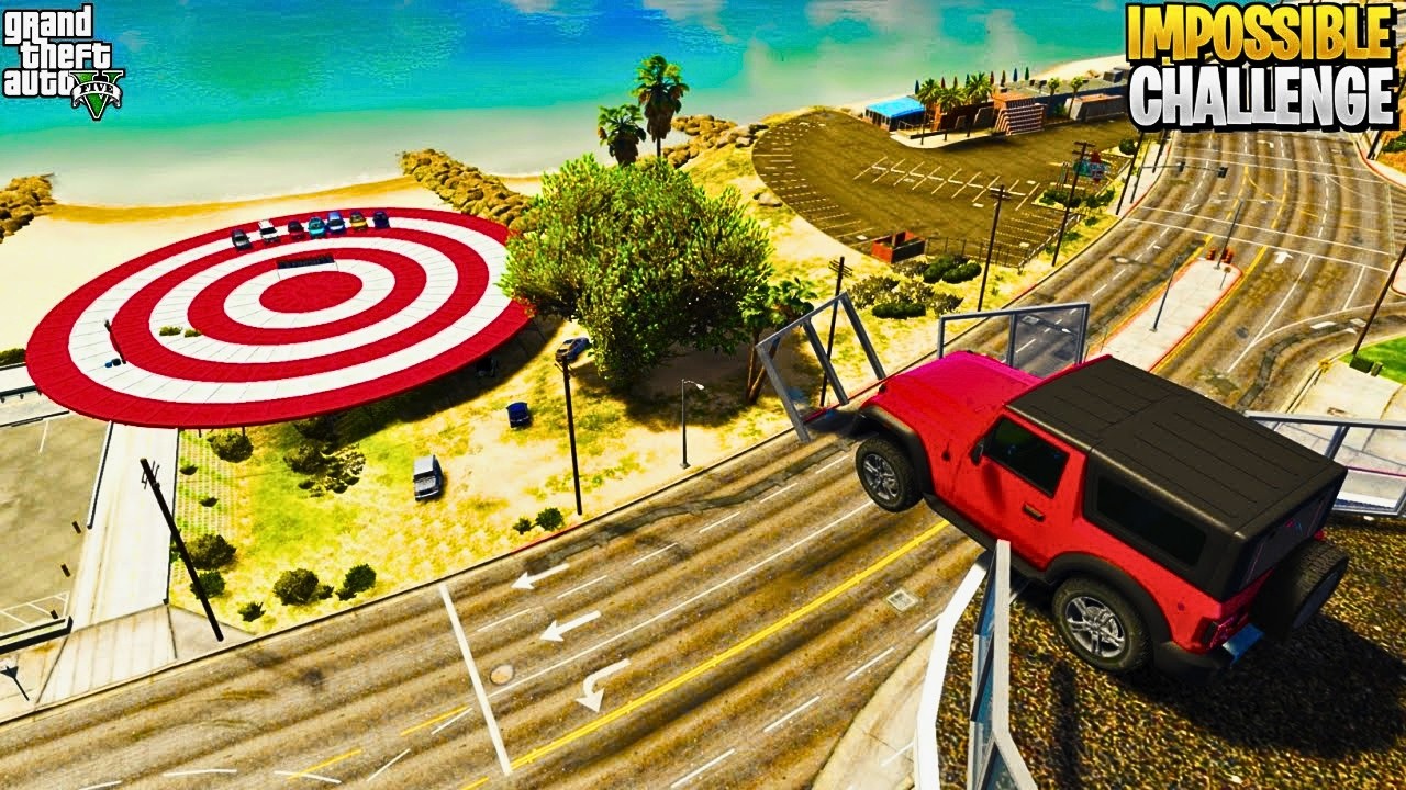 Indian Cars Vs Extreme Break Building Jump Challenge in GTA 5 | HINDI ...