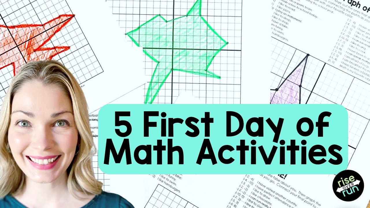 5 First Day of School Math Activities to Engage and Get to Know ...