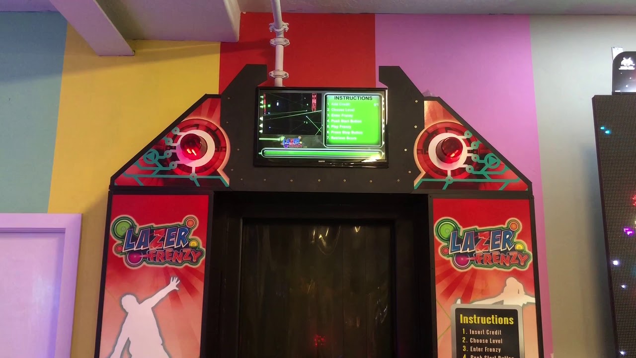 All Lazer Frenzy Laser Maze Archways - YouTube