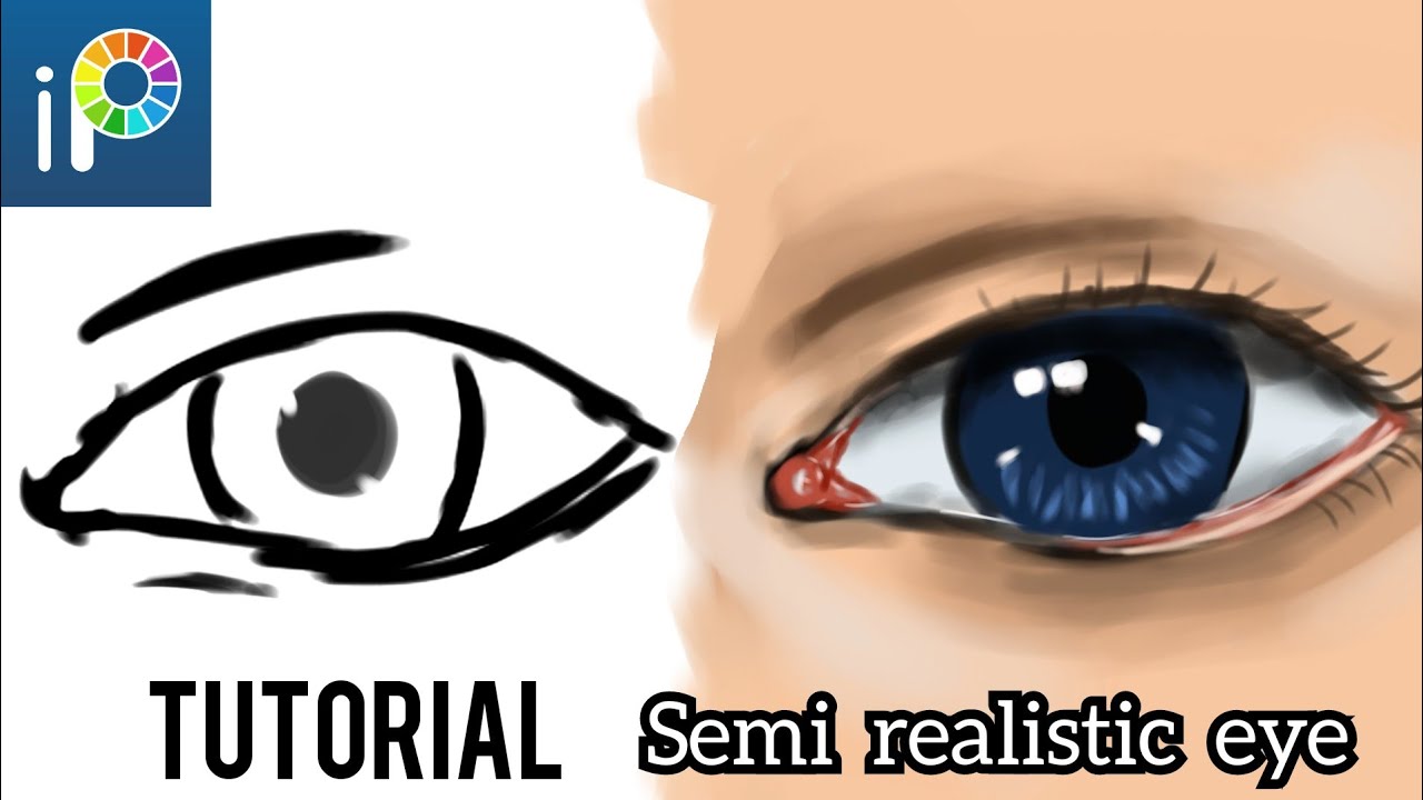 [Easy] ibis paint x eyes tutorial | how to draw eyes - YouTube