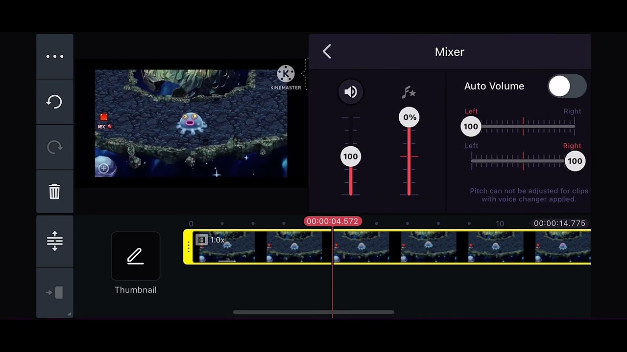 How to muffle a sound on kinemaster - YouTube