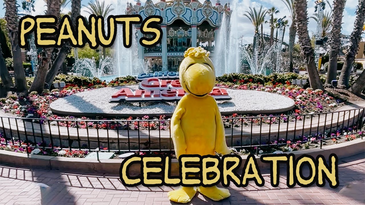 California's Great America Peanuts Celebration 2024 - YouTube