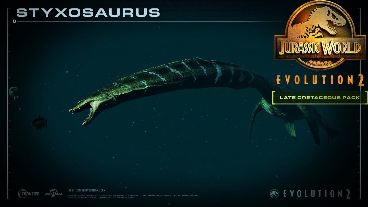 Jurassic World Evolution 2 Ost Styxosaurus Single Release Theme 0075