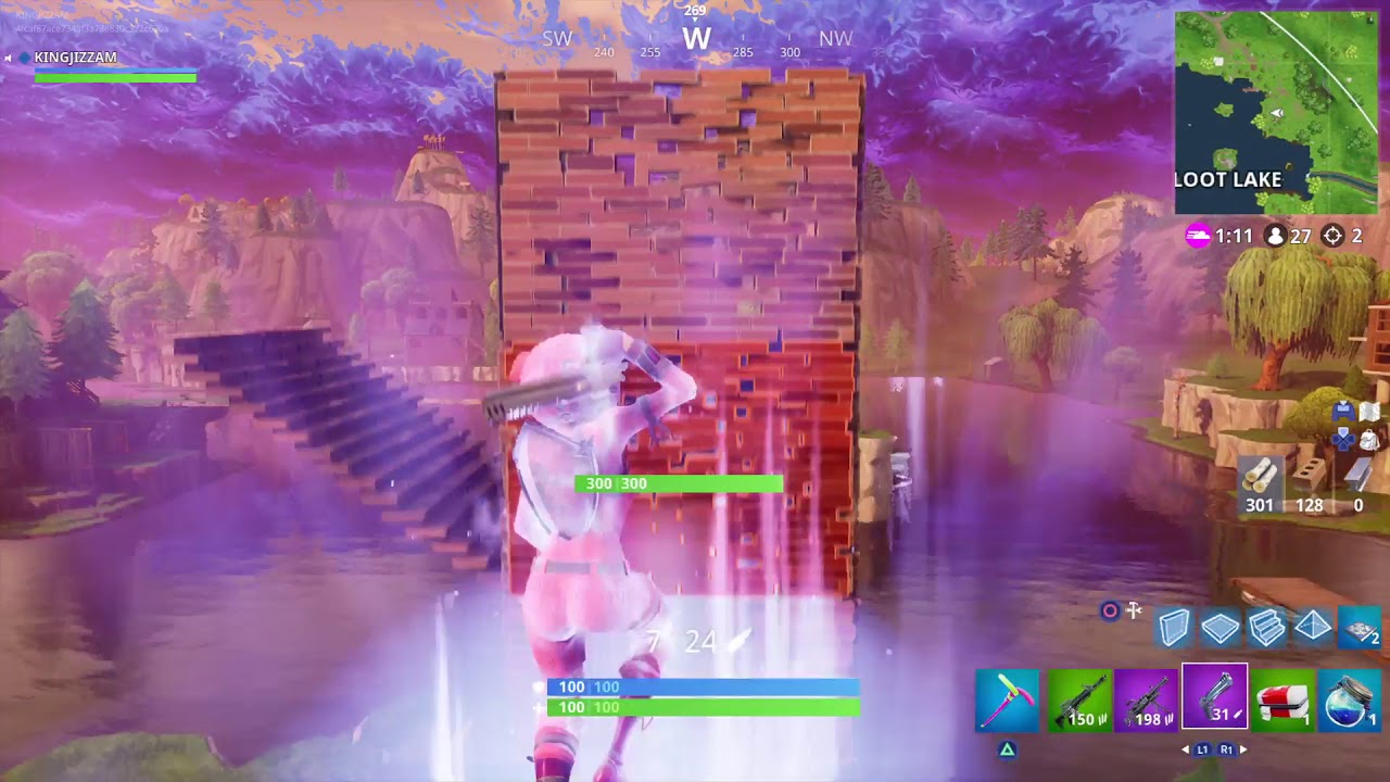 Proper use of bounce pad in fortnite - YouTube